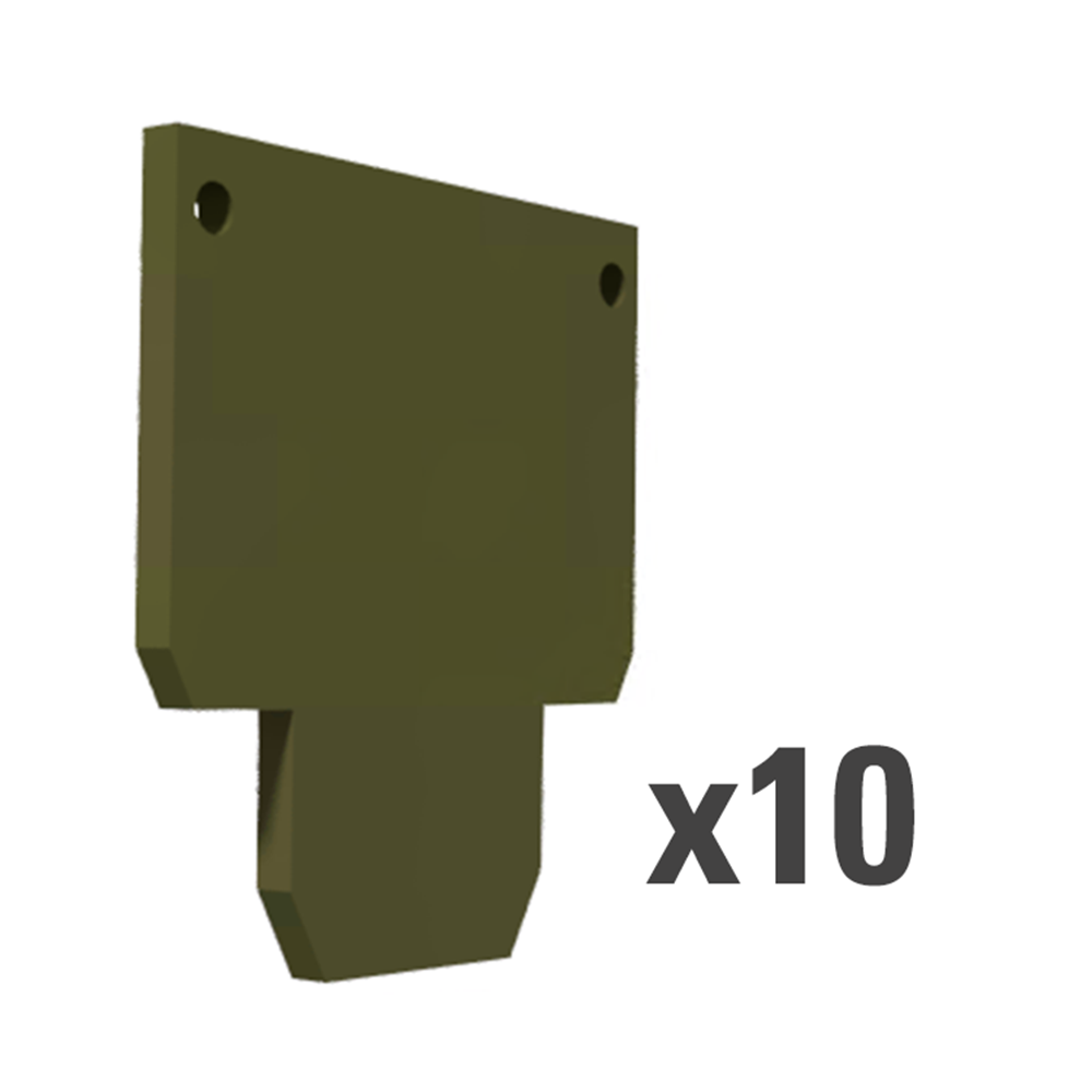 Ilion I and II Sample Blades, 10 ea. | Gatan