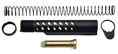 BJT AR-15 Buffer Tube Kit (skeletonized lines)
