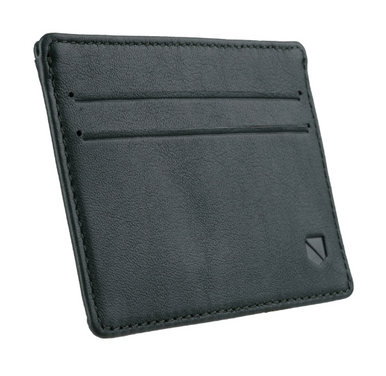 SILENT POCKET SIMPLE CARD WALLET - OLIVE LEATHER - LIMITLESS AMERICA