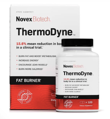 NOVEX BIOTECH THERMODYNE FAT BURNER 120 CAPSULES - LIMITLESS AMERICA