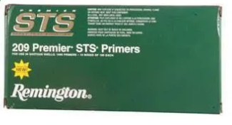 REMINGTON 209 PRIMERS PREMIER STS 1000 PRIMERS - LIMITLESS AMERICA