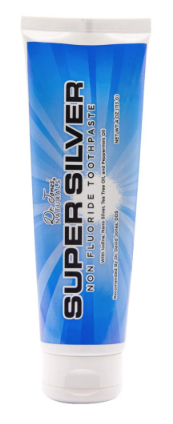 DR JONES NATURALS SUPERSILVER FLUORIDE FREE TOOTHPASTE - LIMITLESS AMERICA