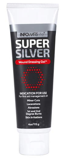 DR JONES NATURALS SUPERSILVER WOUND DRESSING GEL FIRST AID AND SUNBURN ...