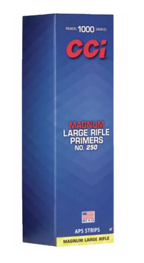 CCI NO. 250 MAGNUM LARGE RIFLE PRIMERS 1000 - LIMITLESS AMERICA