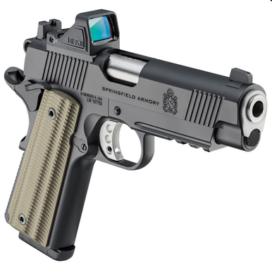 SPRINGFIELD OPERATOR AOS 1911 9MM COMMANDER SIZE OPTIC READY + VIRIDIAN ...