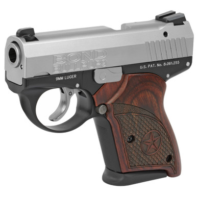 BOND ARMS BULLPUP 9MM 3.35" 7 ROUND DOUBLE ACTION - STAINLESS WITH ...