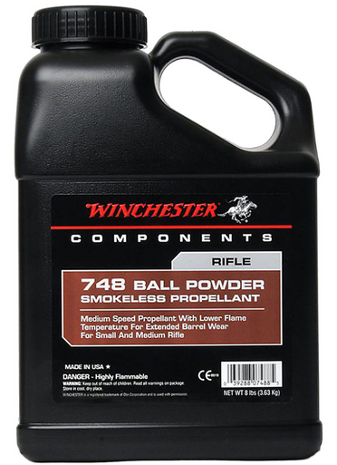 WINCHESTER 748 SMOKELESS POWDER - 8 LBS - LIMITLESS AMERICA