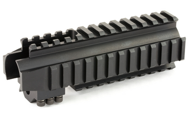 ERGO GRIP RAIL AR15/M4 RAIL SYSTEM LOWPRO RAIL COVERS BLACK - LIMITLESS ...