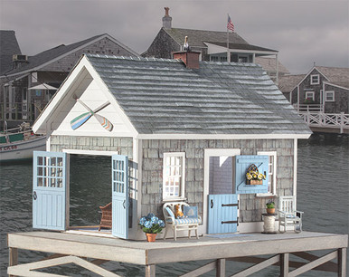 Boathouse B&B - Structure Kit - Retired - True2Scale Dollhouse Miniatures