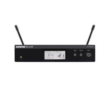 Shure SHR-BLX4RK14 Wireless Microphone Receiver Rack Mountable Auto ...