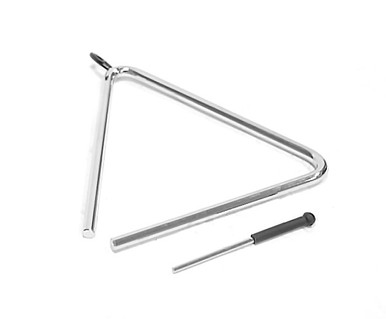 Triangle DELUXE w/Beater - 10 inch