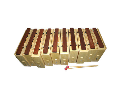 Chime Bar Set-Soprano 10 Wood Bars