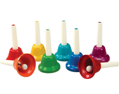 Opus Percussion 8-Note Diatonic Handbell Set - MUZIC MAN AUSTRALIA ...