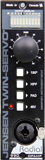 Mic preamp, Jensen 990 opamp, dual Jensen transformers - MUZIC MAN ...