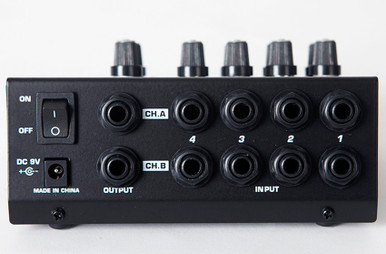 Leem 4-Channel Stereo Micro Line Mixer - MUZIC MAN AUSTRALIA - TAX INVOICE