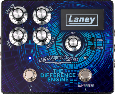 Laney TDE The Difference Engine - Stereo Delay. - MUZIC MAN AUSTRALIA - TAX INVOICE
