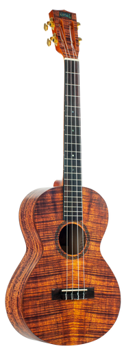 Mahalo MA4KA Baritone ukulele. Photo flame "Koa". - MUZIC MAN AUSTRALIA ...