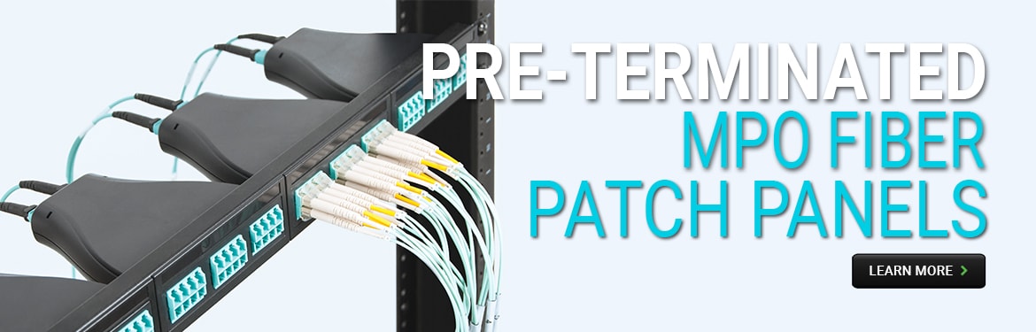 Pre-terminated Patch Panels, Patch Cables, Ethernet Cables | Cablesys