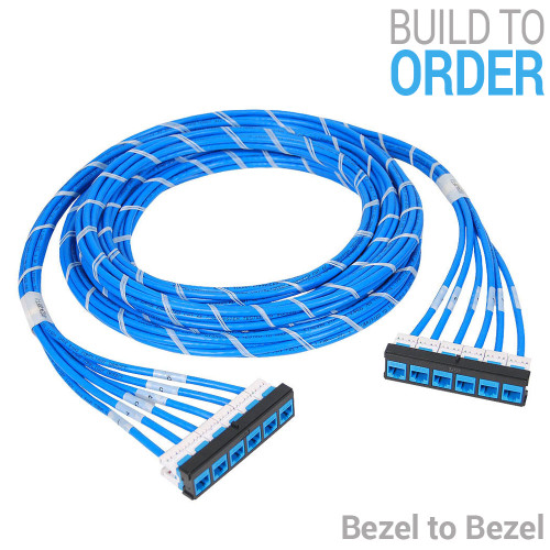 Pre-terminated Ethernet Bezel to Bezel Patch Panel Configurator | Cablesys
