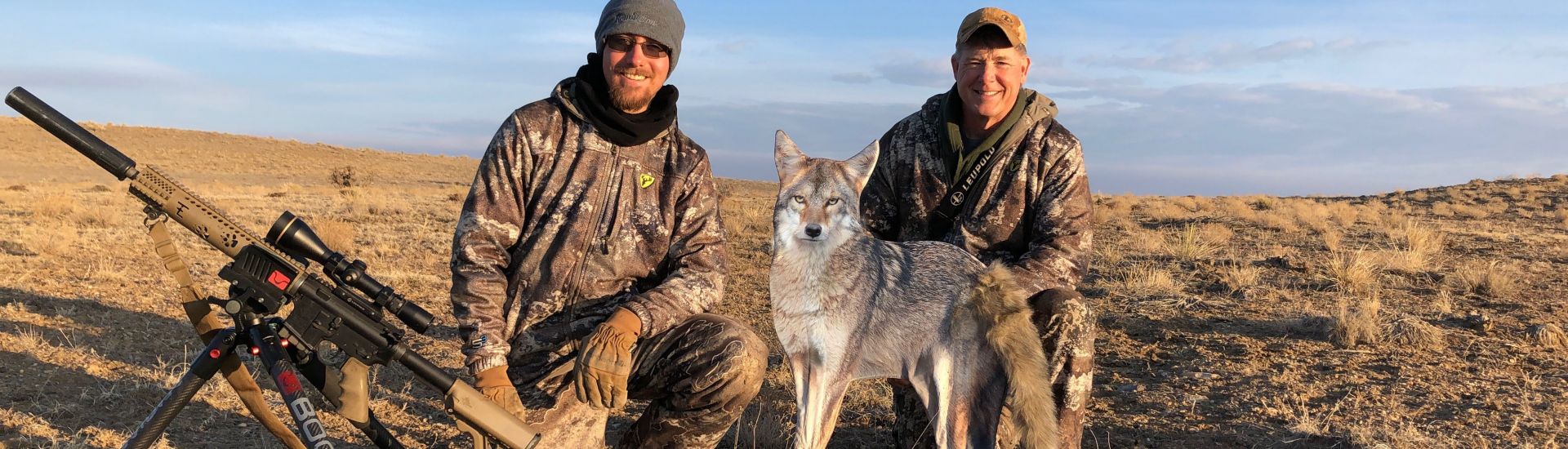 How to Hunt Coyotes With a Decoy - Montana Decoy