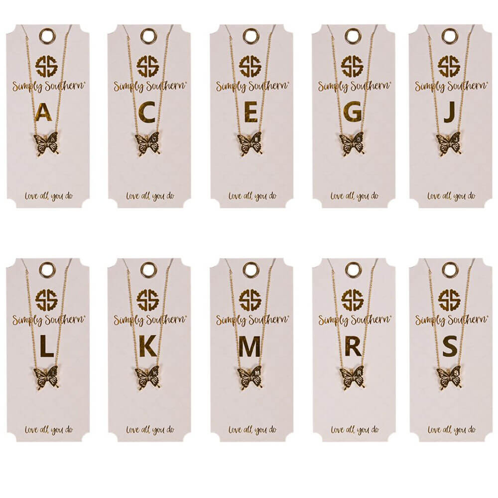 Simply Southern Initial Necklace