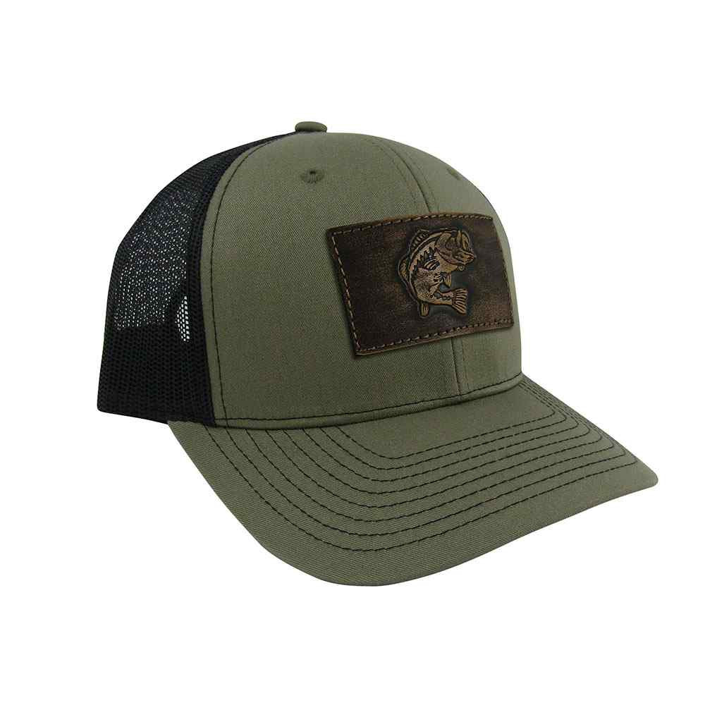 Men's Zep-Pro Bass Square Patch Hat | Eagle Eye Outfitters