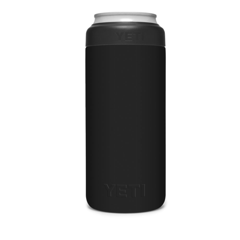 Yeti Colster 12 oz Slim Can Cooler Black | Eagle Eye Outfitters