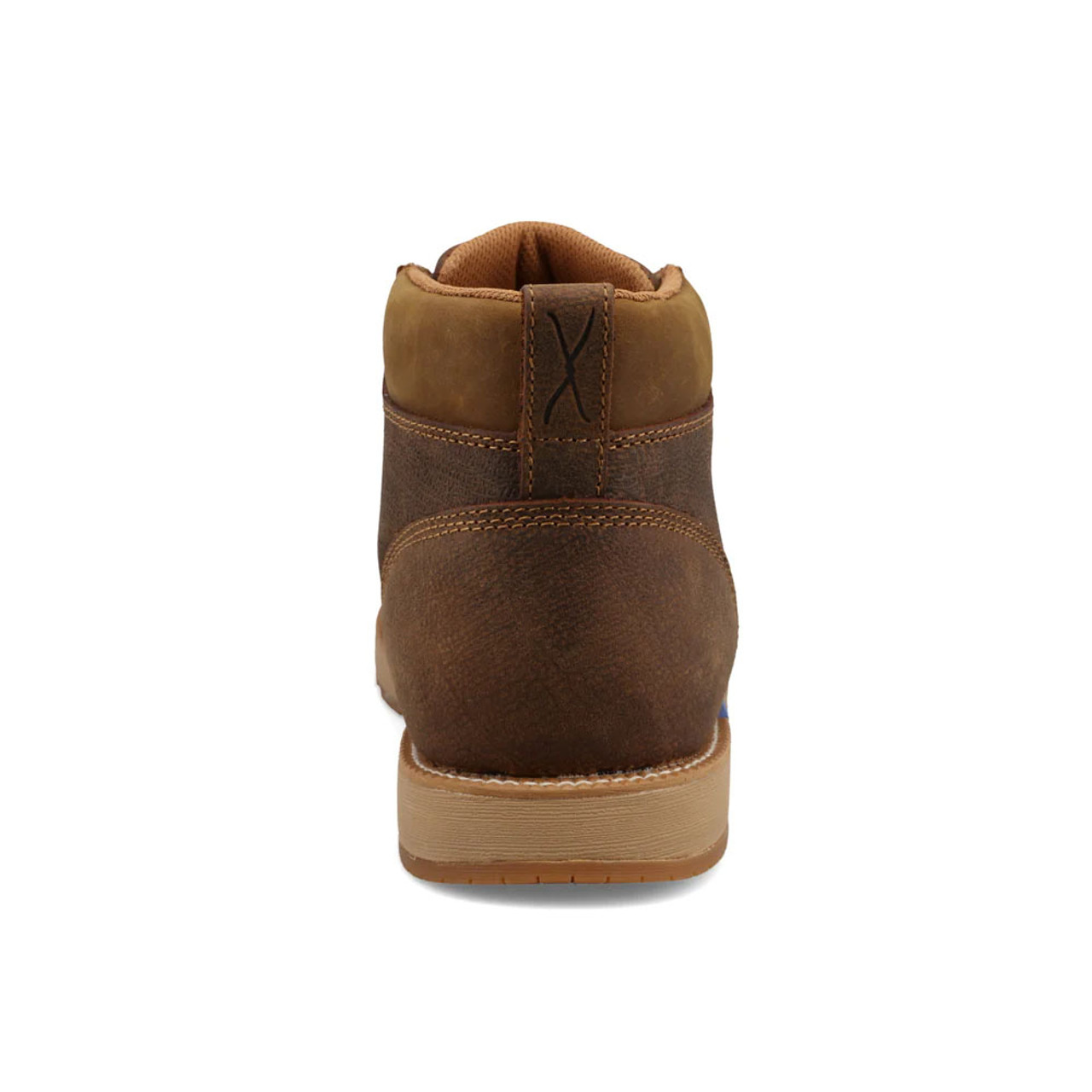 Mens Twisted X 6 Cellstretch Wedge Sole Boot Brunette Eagle Eye