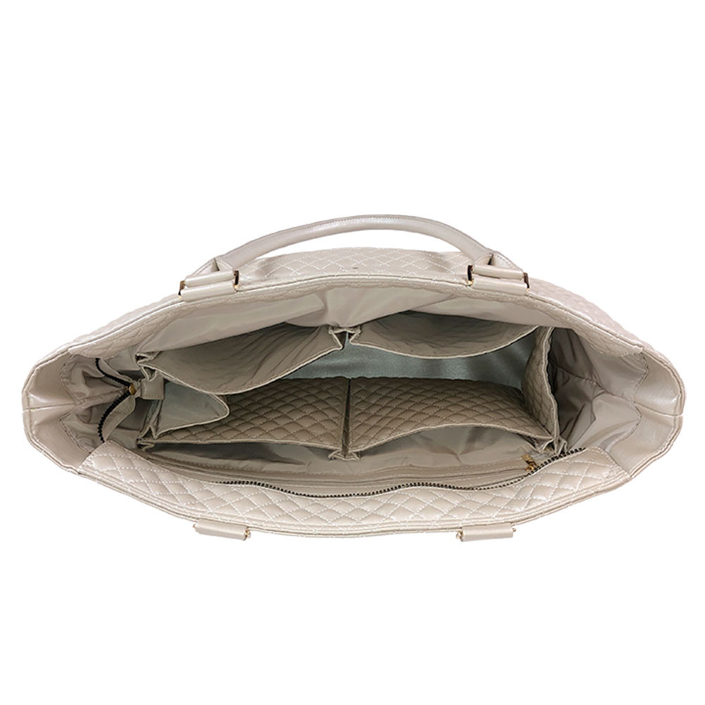 PurseN VIP Travel Tote - Pearl Quilted | Eagle Eye Outfitters