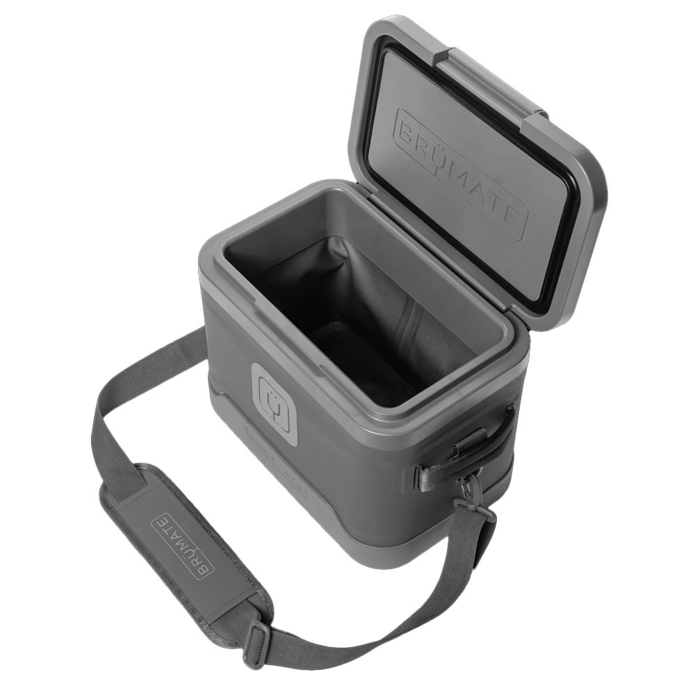 BruMate MagPack 12-Can Soft Cooler - Graphite | Eagle Eye Outfitters