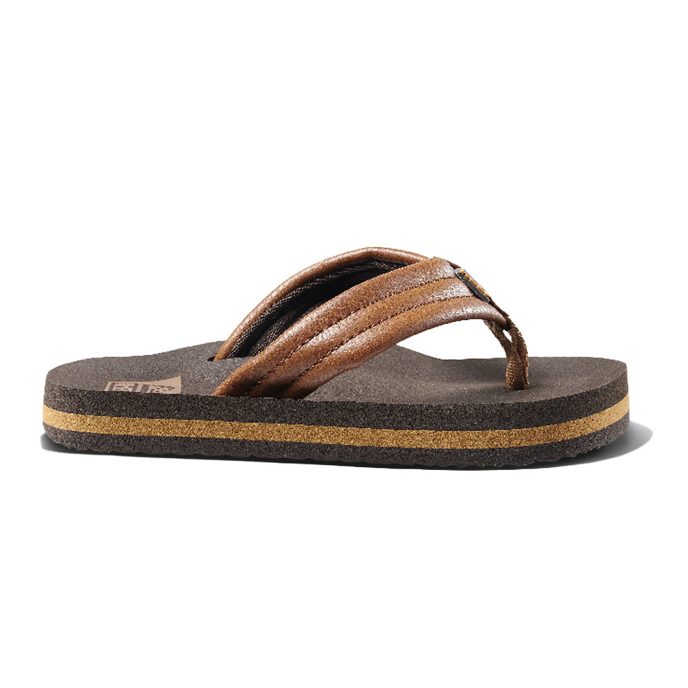 Boys' Reef Ahi Sandals - Brown | Eagle Eye Outfitters