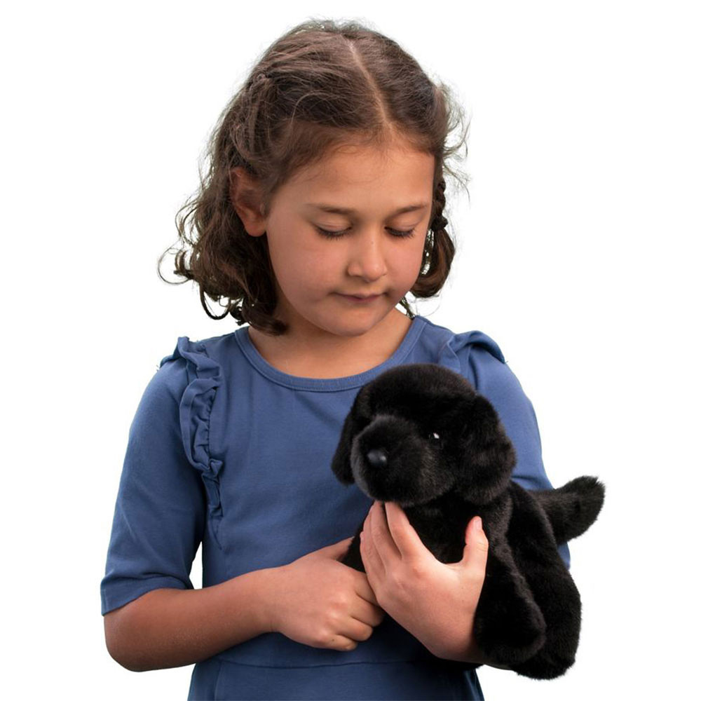 Douglas Toys Bear Black Lab Stuffed Animal | Eagle Eye Outfitters