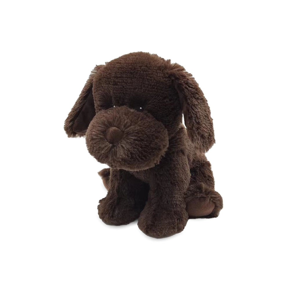 Warmies Chocolate Labrador Stuffed Animal | Eagle Eye Outfitters