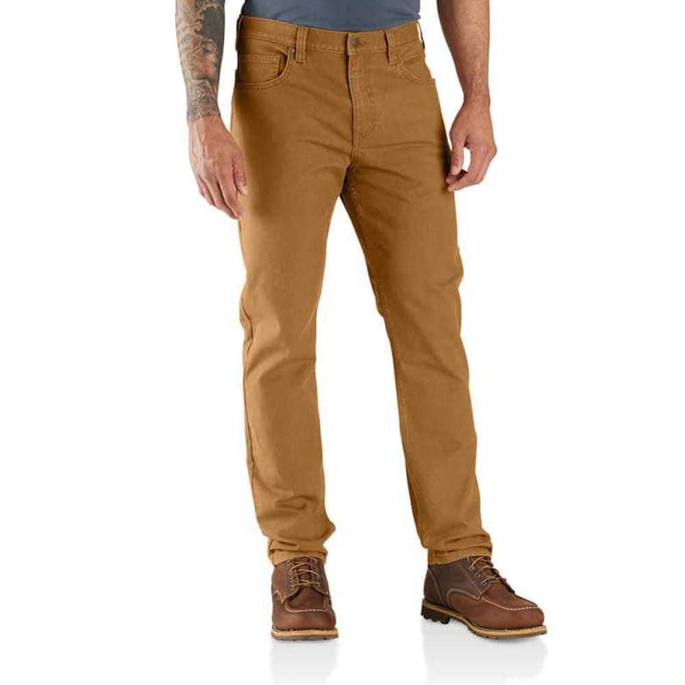 Men's Carhartt Rugged Flex Slim Fit Tapered Work Pant - Carhartt Brown ...