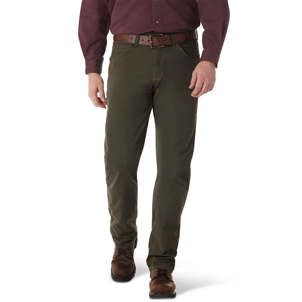 Men's Wrangler Riggs Ripstop Tech Pant - Loden | Eagle Eye Outfitters