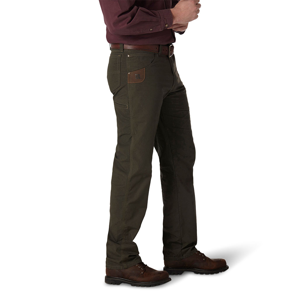 Men's Wrangler Riggs Ripstop Tech Pant - Loden | Eagle Eye Outfitters