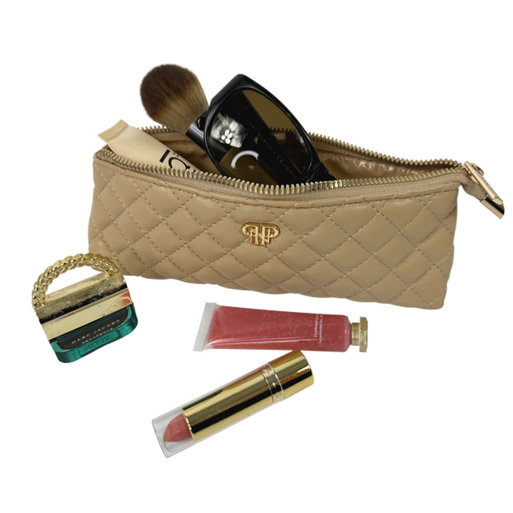 PurseN Sleek Stash Go-To-Case - Nude Quilted | Eagle Eye Outfitters
