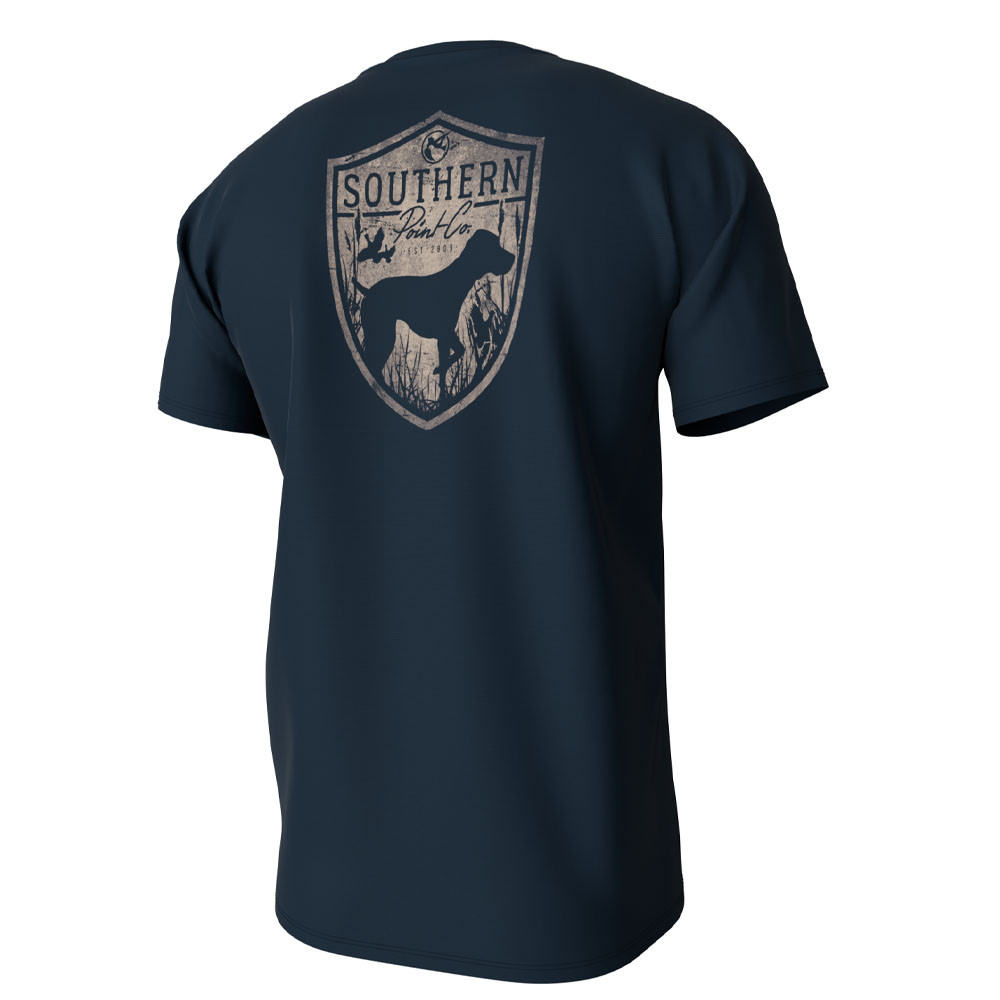 Men's Southern Point Co. Silhouette Shield T-Shirt - Midnight Navy ...