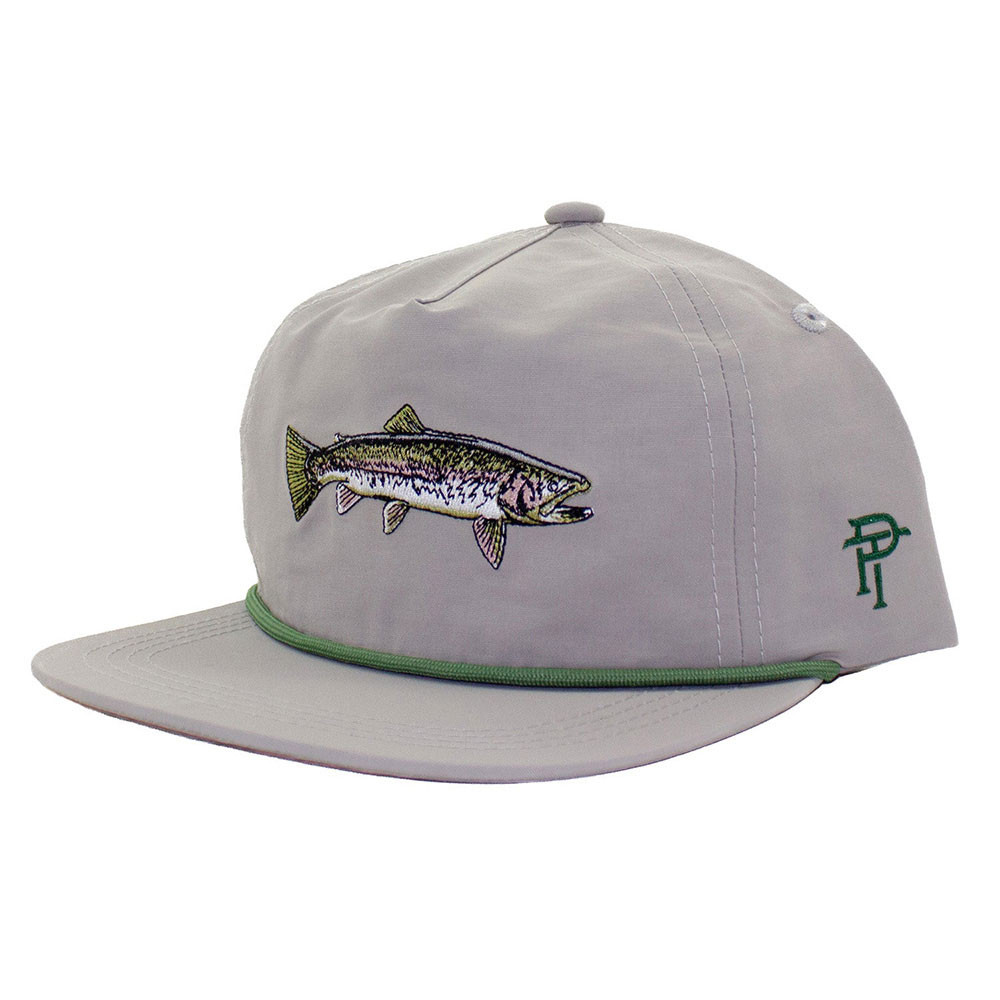 Men's Properly Tied Trout Classic Rope Hat - Gray | Eagle Eye Outfitters