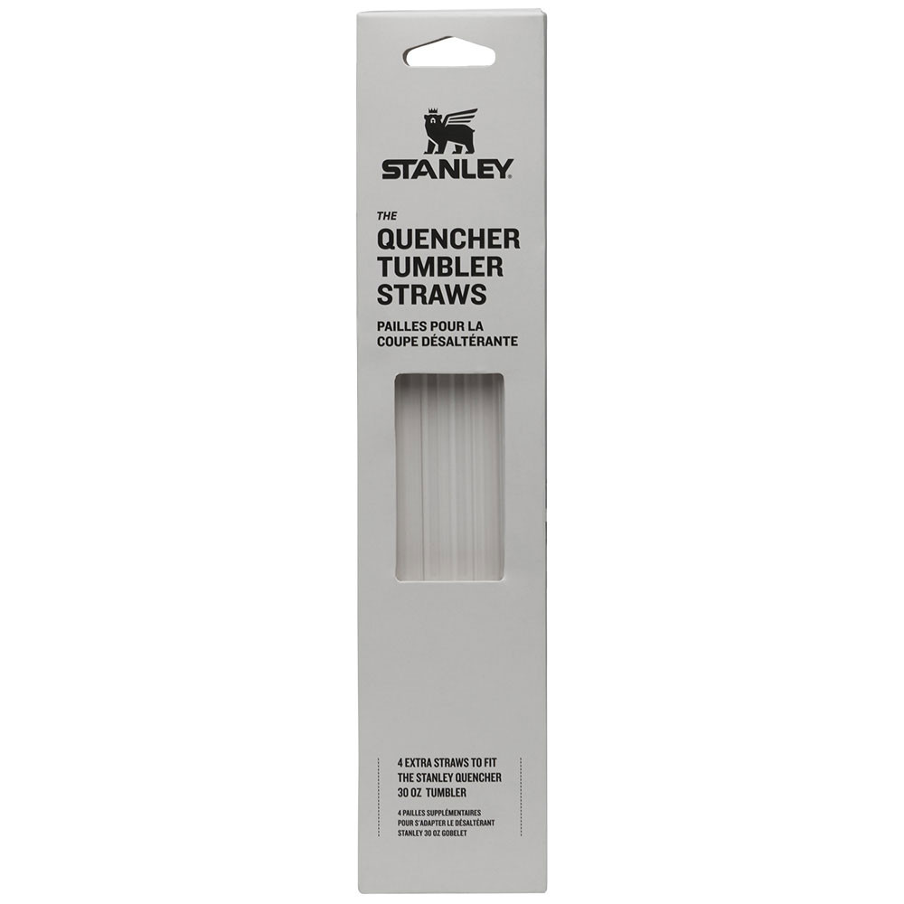 Stanley 30 oz Quencher Straw 4 Pack Set - Clear | Eagle Eye Outfitters