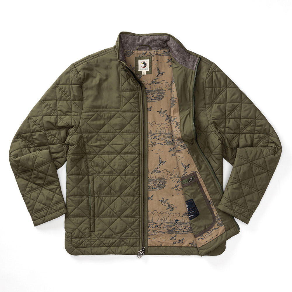 Men's Duck Head Fremont Sport Performance Quilted Jacket | Eagle Eye ...