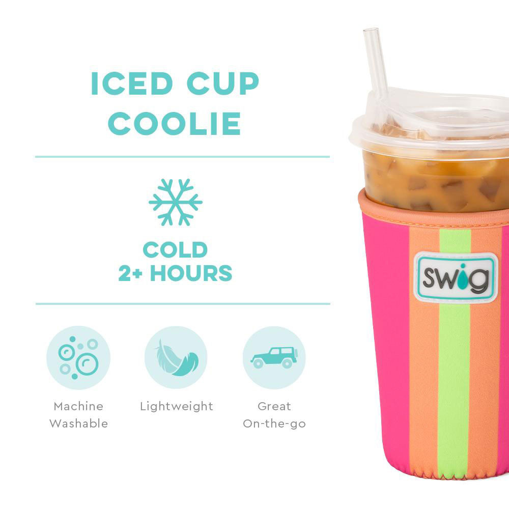 Swig Life 22 Oz Iced Cup Coolie - Tutti Frutti | Eagle Eye Outfitters