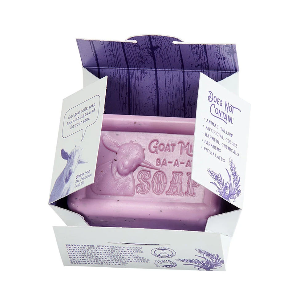 Commonwealth Soap Clean & Caprine Goat Milk Bar Soap - Lavender | Eagle ...