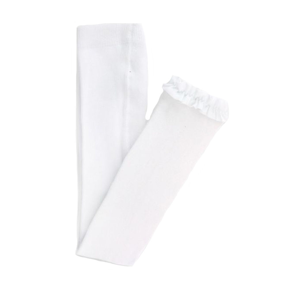 Infant/Toddler Girls' RuffleButts Footless Ruffle Tights - White ...
