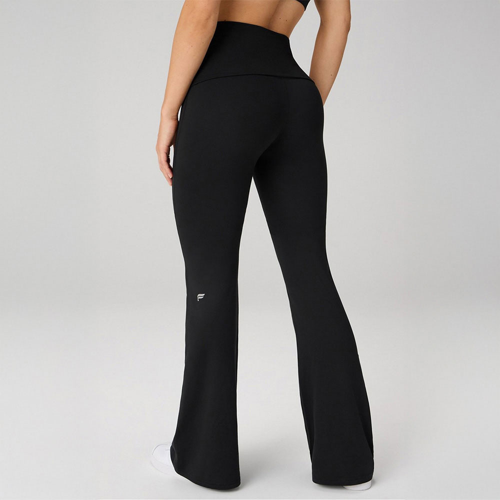 Women's Fabletics Cloud Jersey Foldover Flare Pants | Eagle Eye Outfitters