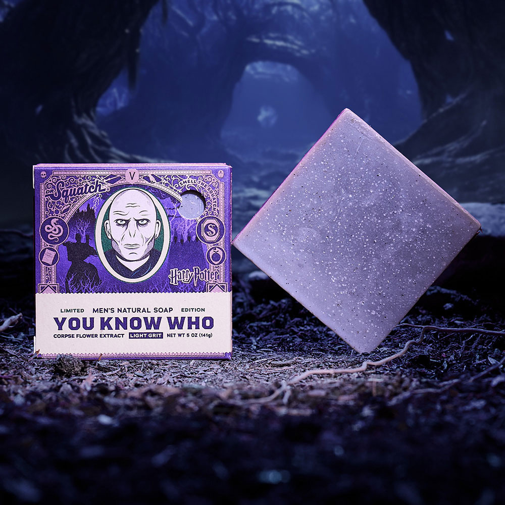 Dr. Squatch x Harry Potter: You Know Who Bar Soap | Eagle Eye Outfitters