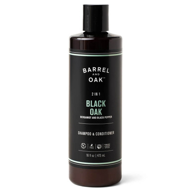 Barrel And Oak 2-in-1 Shampoo & Conditioner - Black Oak