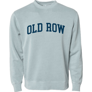 Men's Old Row Pigment Dyed Crewneck 2.0 Sweatshirt - Green | Eagle Eye ...