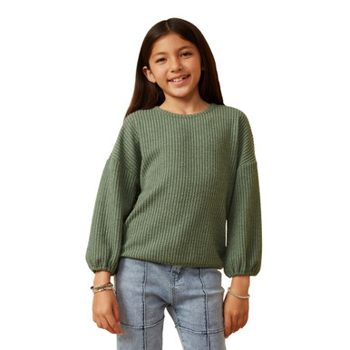 Girls' Hayden Brushed Knit Sweater | Eagle Eye Outfitters
