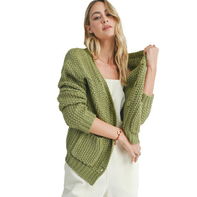 Women's Sadie & Sage Eleanor Button Down Cardigan | Eagle Eye Outfitters